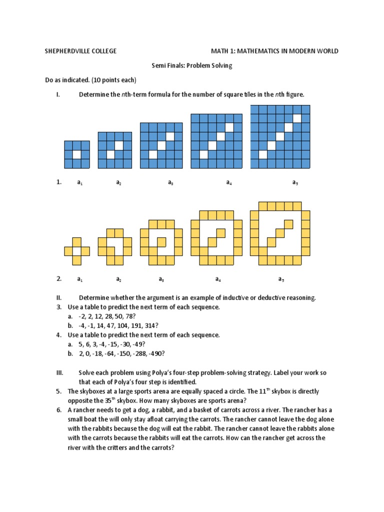 Semi Final | PDF | Numbers | Teaching Mathematics