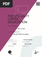 SCA - Simplified Cupping Form Version2 | PDF | Cooking, Food & Wine