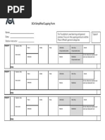 SCA Coffee Cupping Form 2024 | PDF | Coffee | Food And Drink