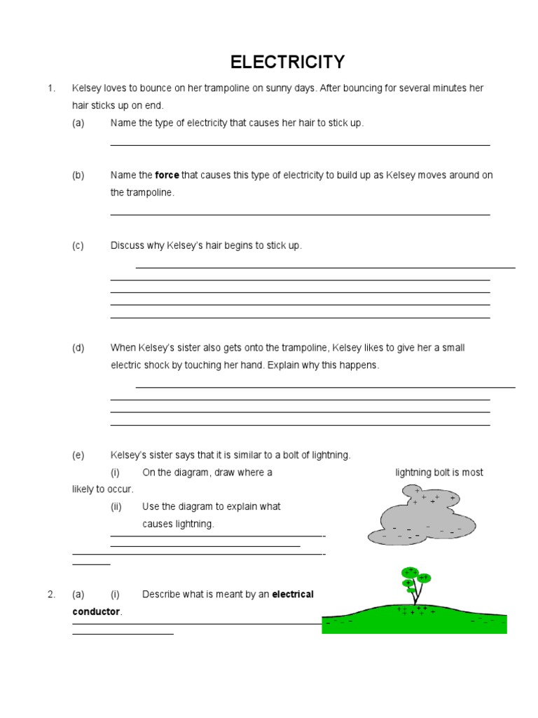 Understanding Static Electricity and Circuits | PDF | Electrical ...