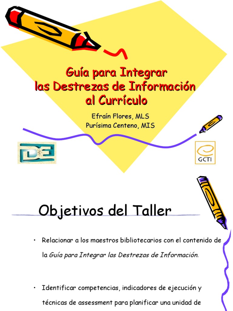 Guia Curricular Presentacion DE | PDF | Plan de estudios | Información