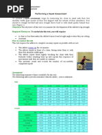 Functional Reach Test | PDF | Psychology | Medical Specialties