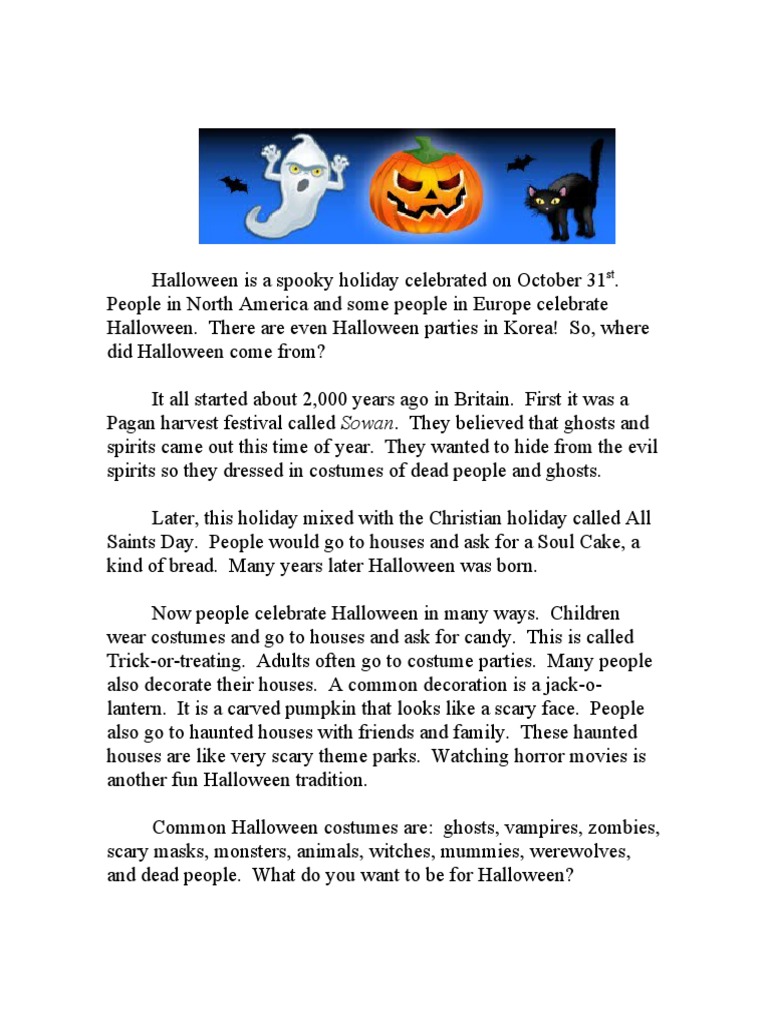 Halloween: History and Traditions | PDF
