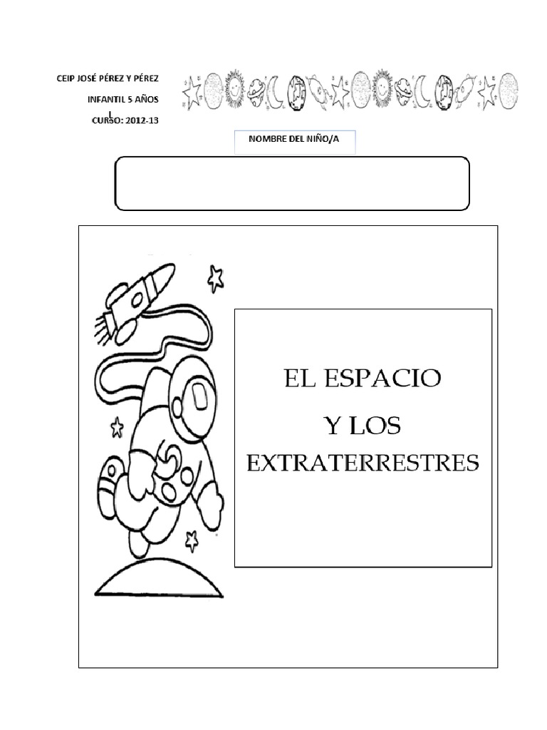 Fichas Proyecto El Espacio | PDF