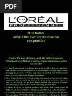 Beauty Salon Company Profile Sample | PDF | Luxury Goods | Brand