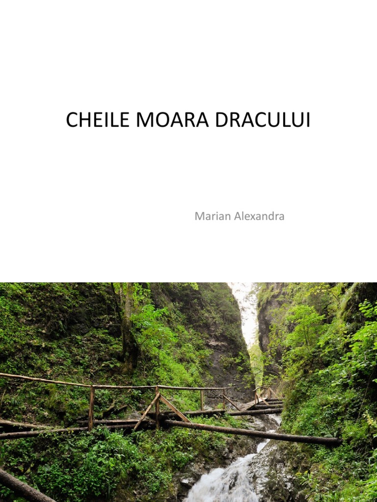 Cheile Moara Dracului | PDF
