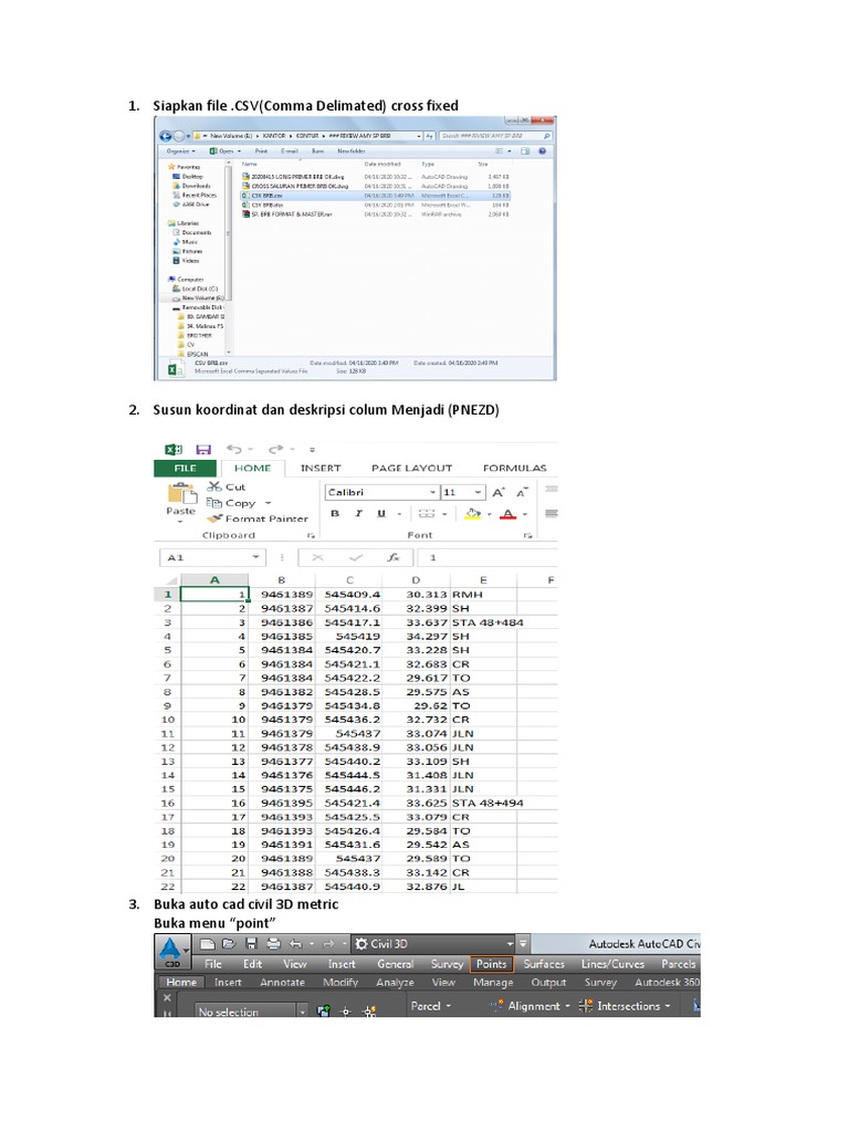 Tutorial Editing Kontur | PDF | Metode & Bahan Ajar | Komputer