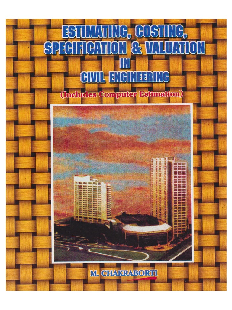 Estimating Costing Specification and Valuation in Civil Engineering PDF | PDF