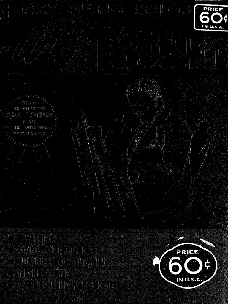 Art Tatum - Jazz Piano Solos | PDF