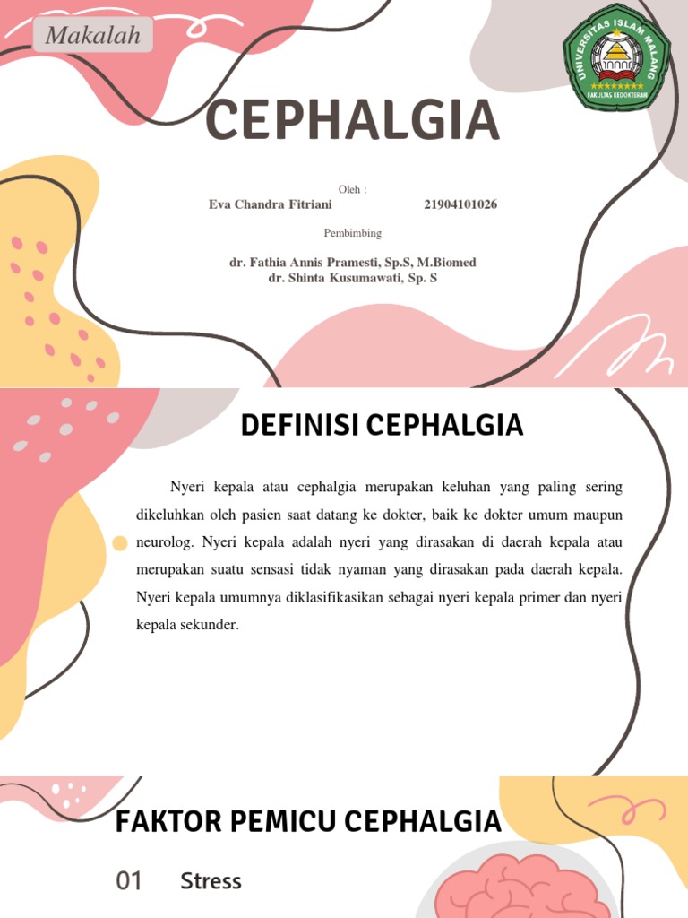 Panduan Lengkap Cephalgia | PDF