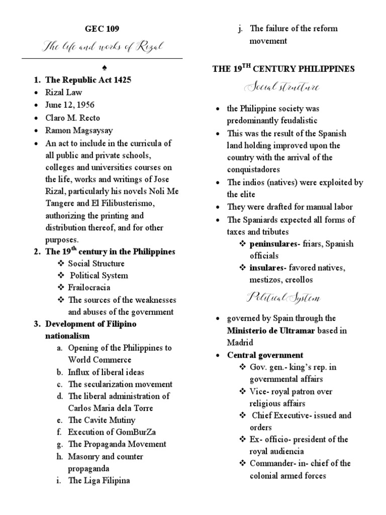 The Development of Filipino Nationalism in the 19th Century Philippines ...