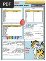 Past Time Words: Grammar Worksheet | PDF | Language Mechanics | Grammar