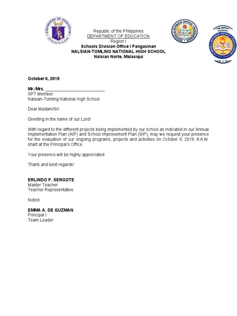 Communication On SPT