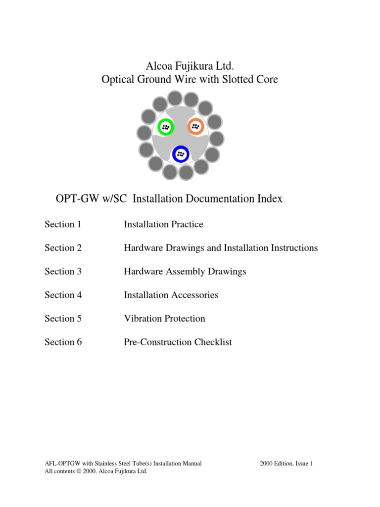 Installation Practice | PDF | Optical Fiber | Wire