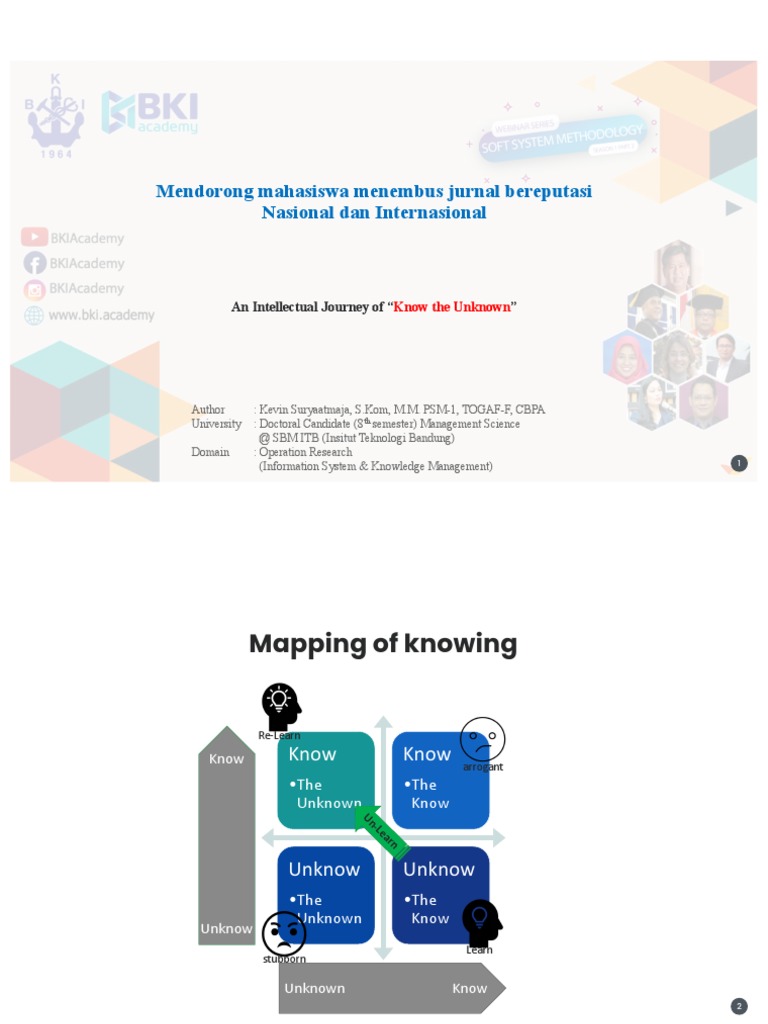 Kevin Suryaatmaja S.Kom, MM - How To Get Published in Top Tier Journal ...