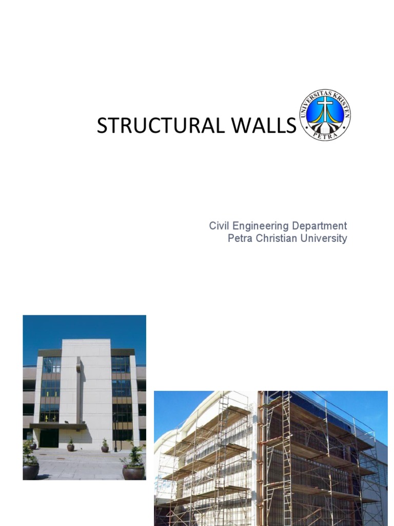 8 - Structural Walls | PDF | Fracture | Beam (Structure)