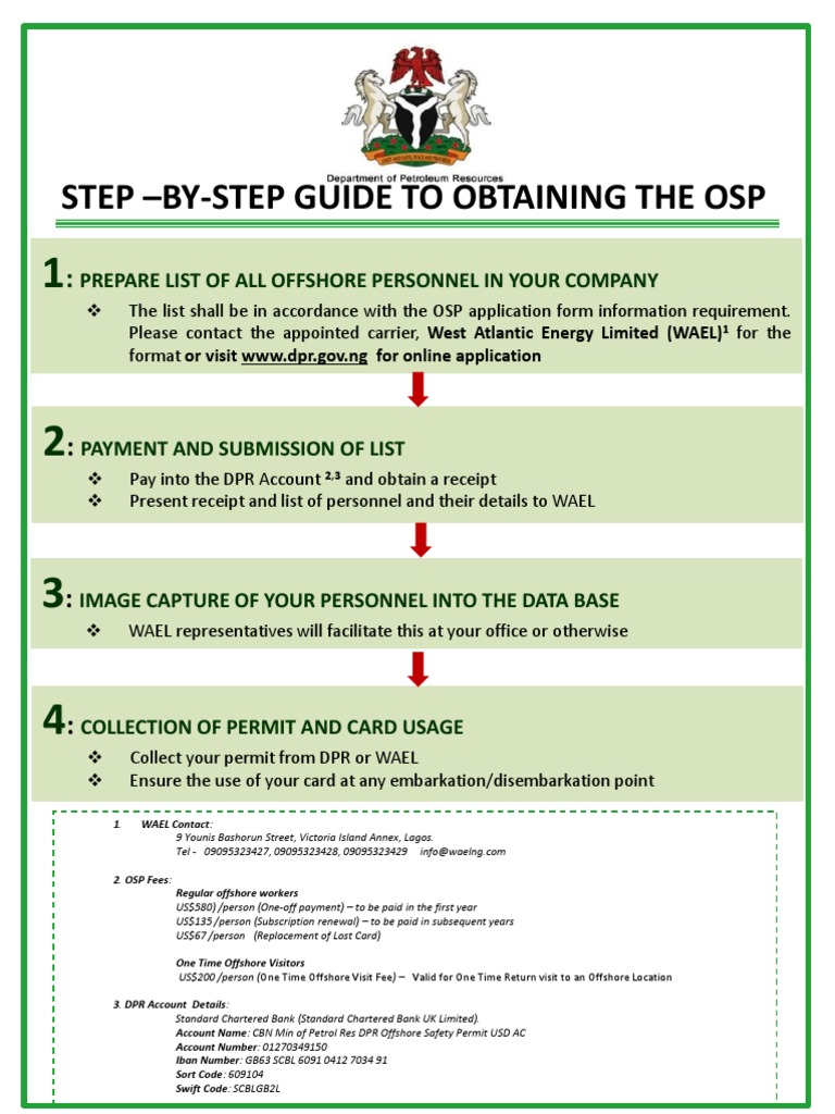 OSP Certification Process in Nigeria | PDF
