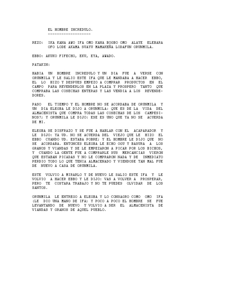 El Hombre Incredulo | PDF