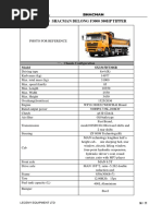 Volvo FMX 440 8X4 Tipper - Technical Specifications | PDF | Manual ...