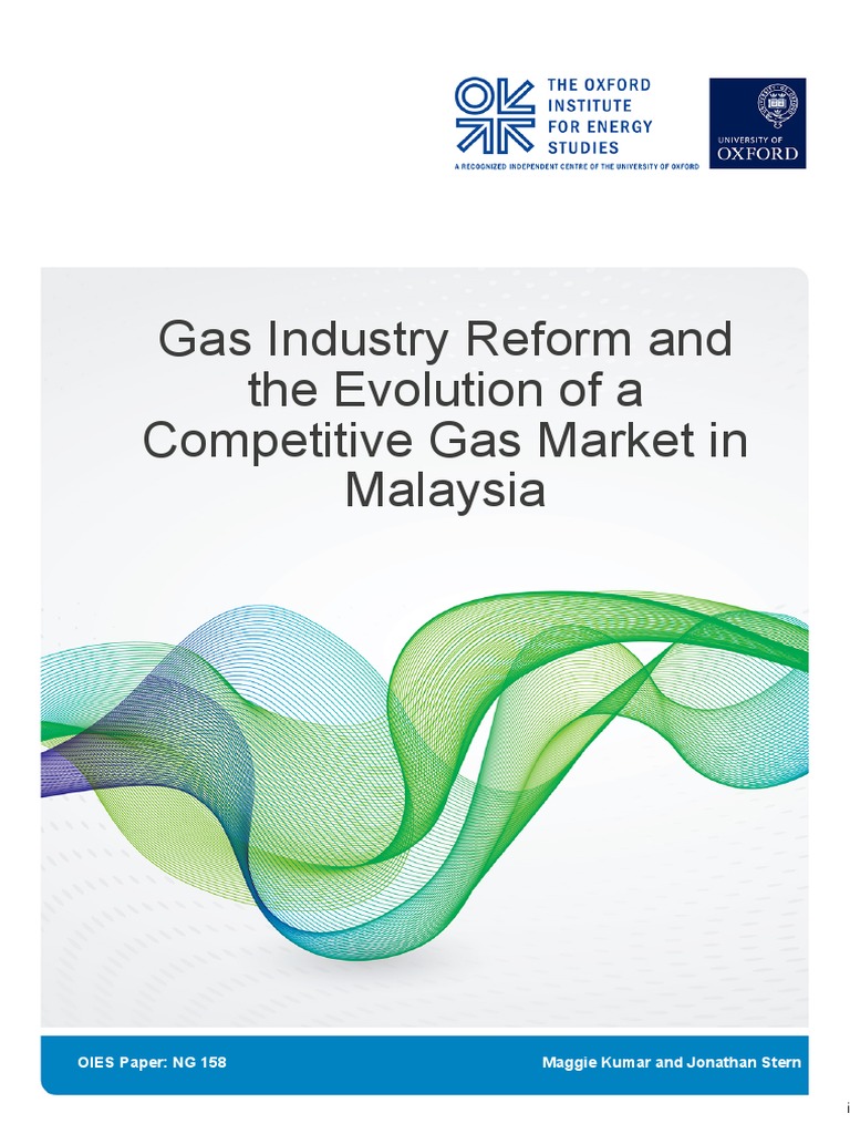 Gas Industry Reform and The Evolution of A Competitive Gas Market in ...
