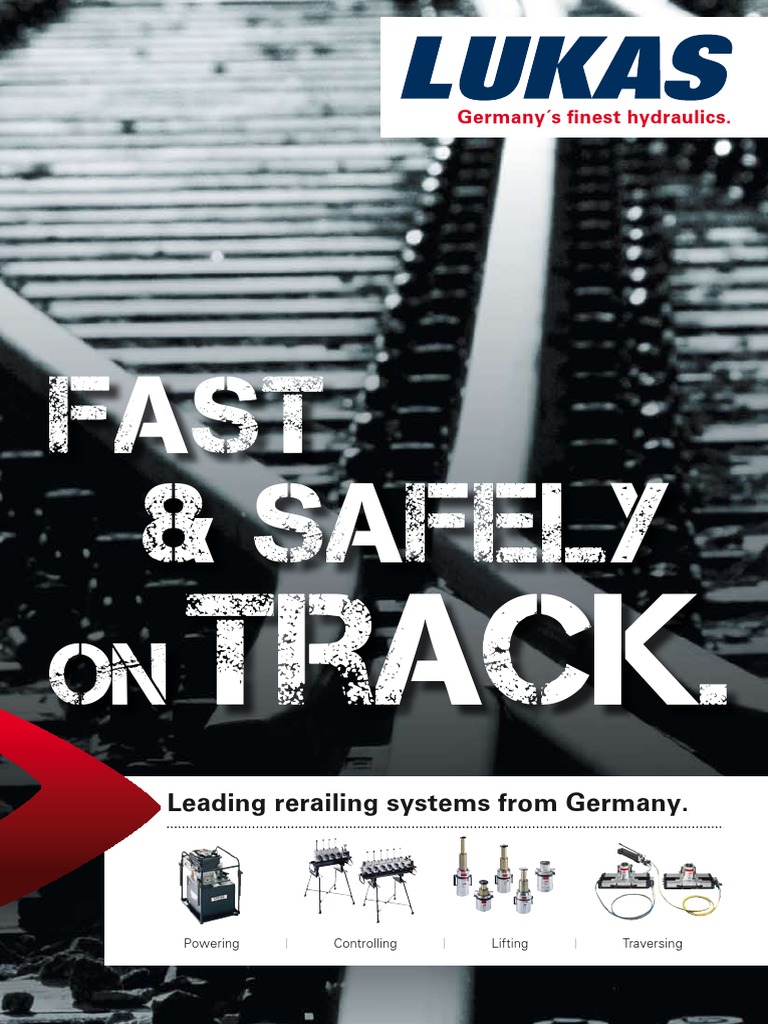 Lukas Re-Railing Catalogue | PDF | Track (Rail Transport) | Engines