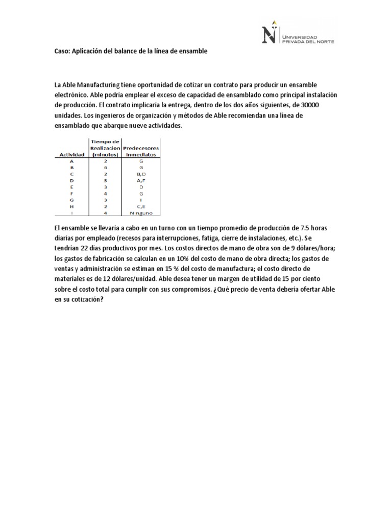 Caso - Able Computer | PDF | Tecnología