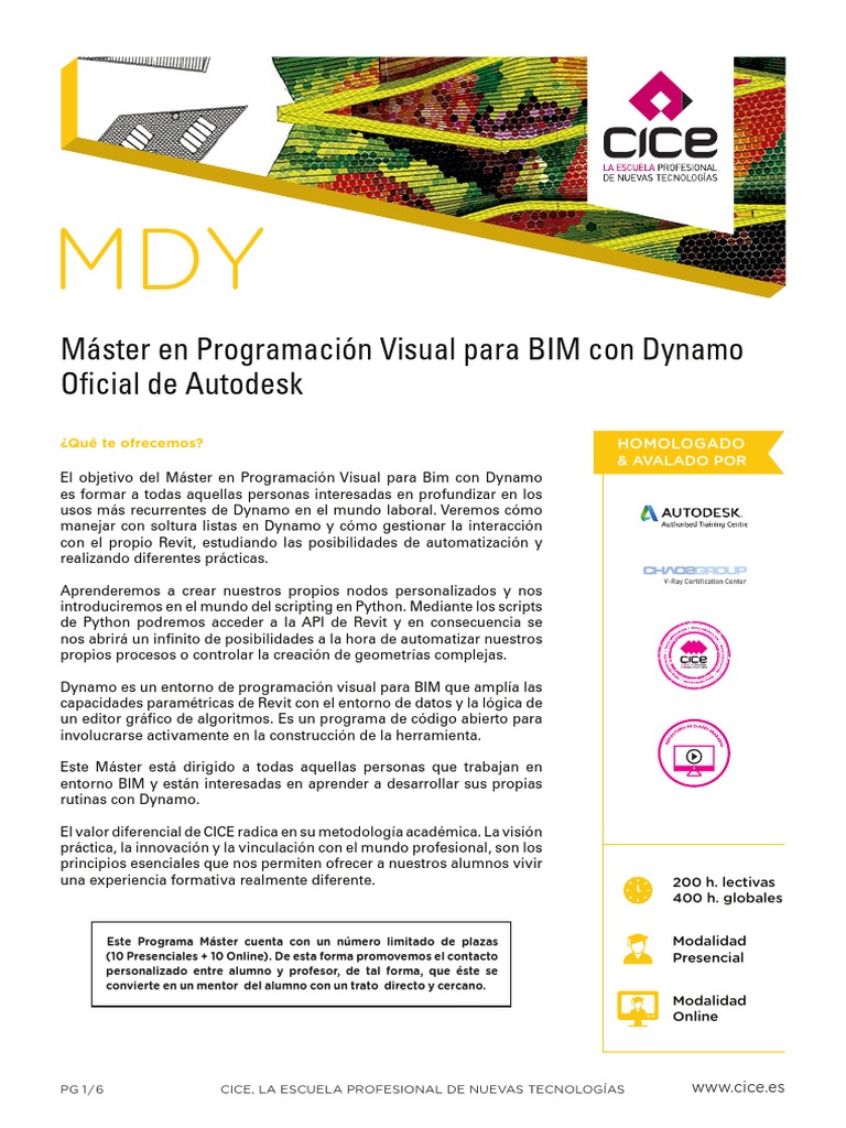 Master Bim Dynamo - MDY | PDF | Autodesk Revit | Python (lenguaje de programación)