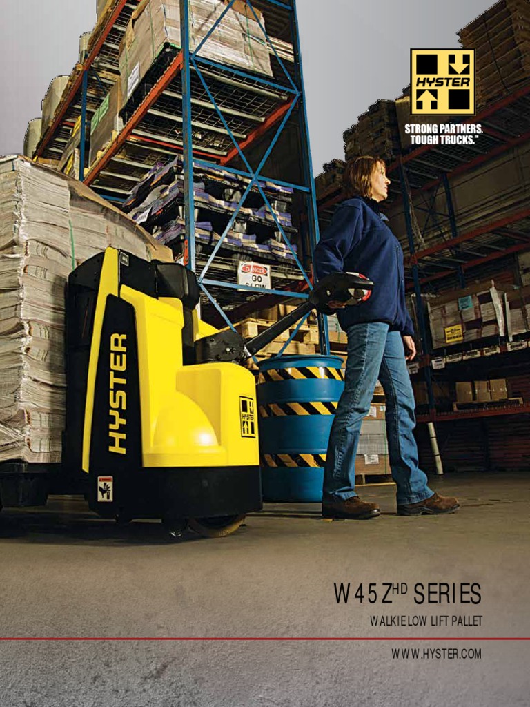 W45Z Series: Walkie Low Lift Pallet | PDF | Pallet | Truck