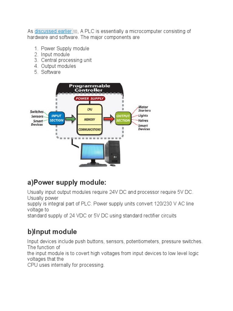 PLC3 | PDF | Programmable Logic Controller | Input/Output