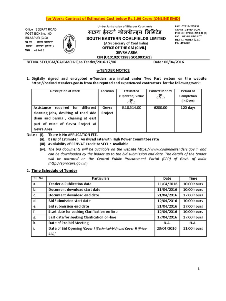 Public Sector - Tender | PDF | Joint Venture | Taxes