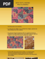 Textileria Moche | PDF | Ropa | Textiles