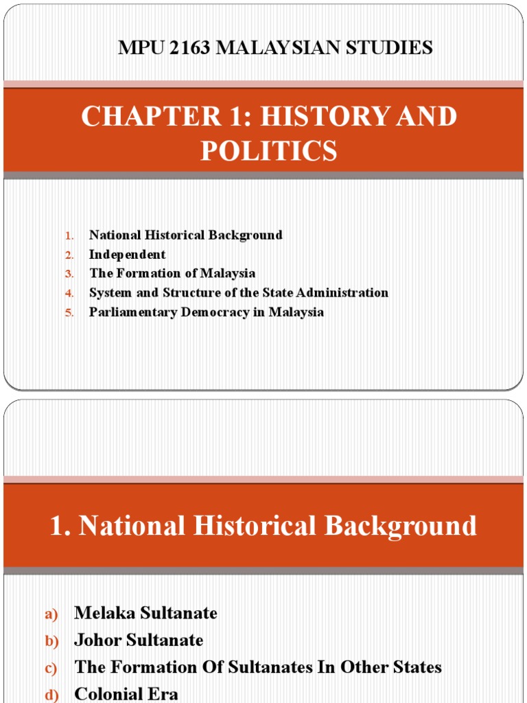 Malaysian History and Political Structure | PDF | Malaysia | Postal Voting
