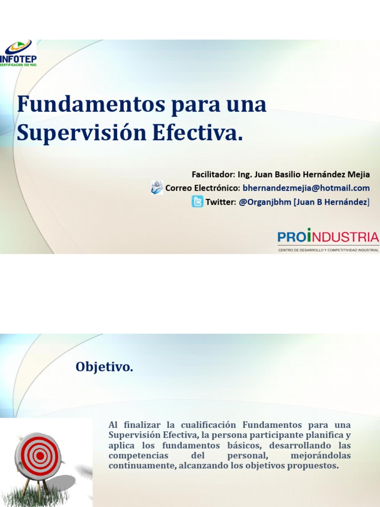 Fundamentos para Una Supervision Efectiva - 1 | PDF | Science | Ciencia ...