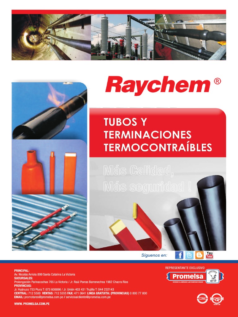 RAYCHEM - MAnguera y Terminacion Termocontraible | PDF