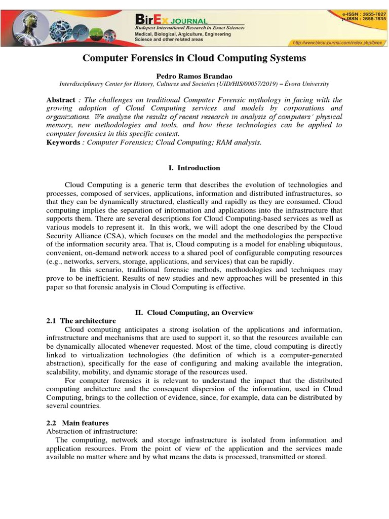 Computer Forensics in Cloud Computing Systems | PDF | Cloud Computing | Windows Registry