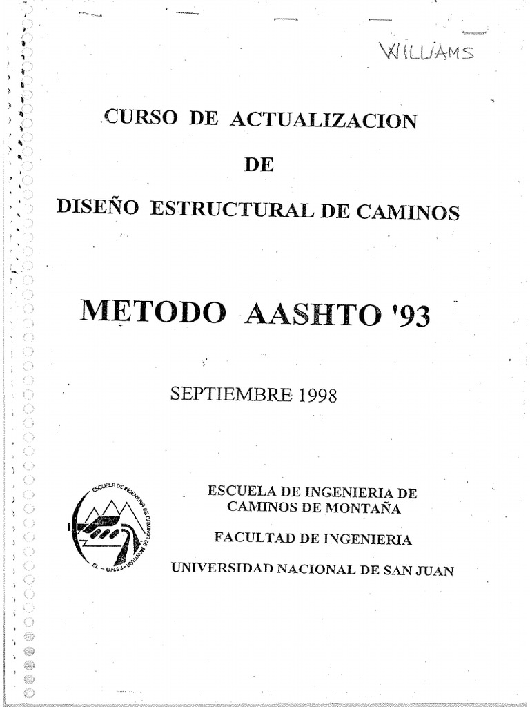 Diseño de Pavimento AASHTO 93 PDF | PDF