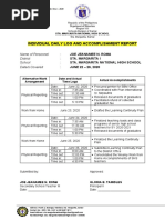 COVER - DLL, LP, SFS (Editable) Chris Lumagbas | PDF