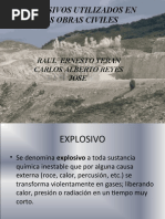 Clasificación y Ejemplos de Explosivos | PDF | Química | Materiales