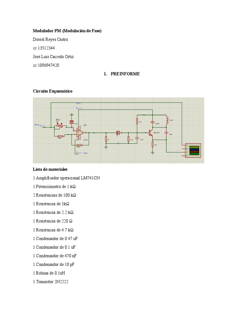 PM Modulación de Fase | PDF | Modulación de frecuencia | Modulación
