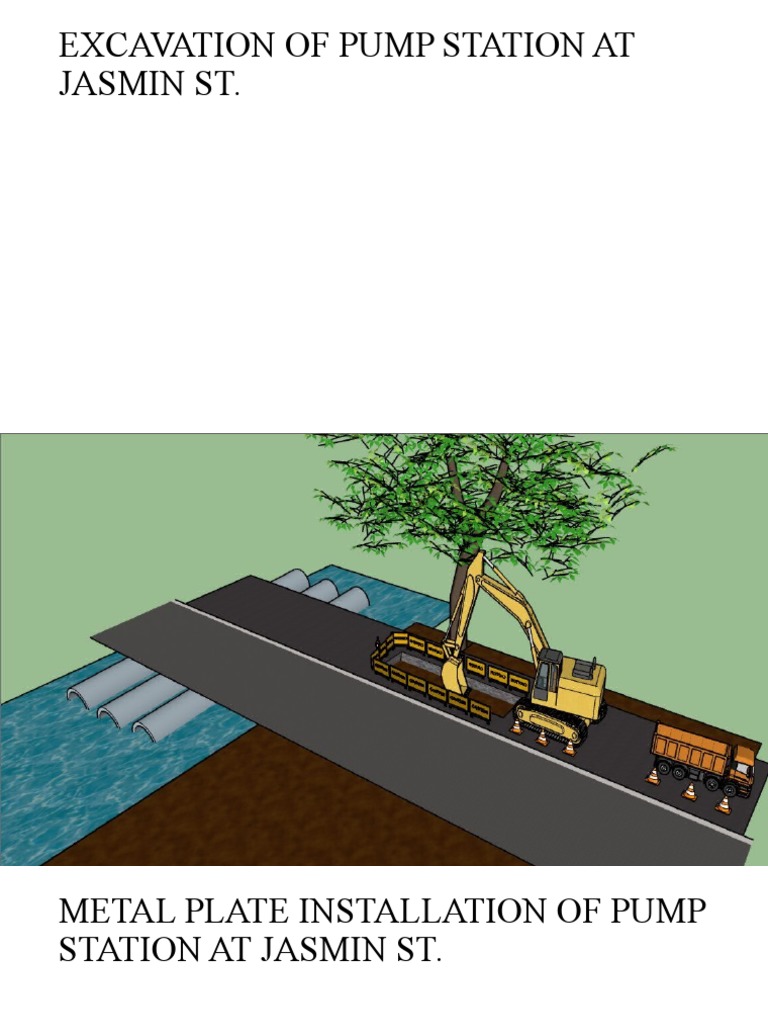 Excavation of Pump Station at Jasmin ST | PDF