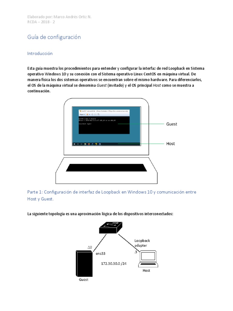 Loopback and GNS3 Guide | PDF | Dirección IP | Enrutador (Computación)