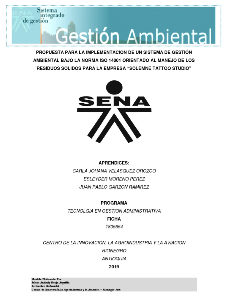 Manualpara Implementar Sga-Solemmne-Tattoo-Studio (Ejemplo) PDF | PDF ...
