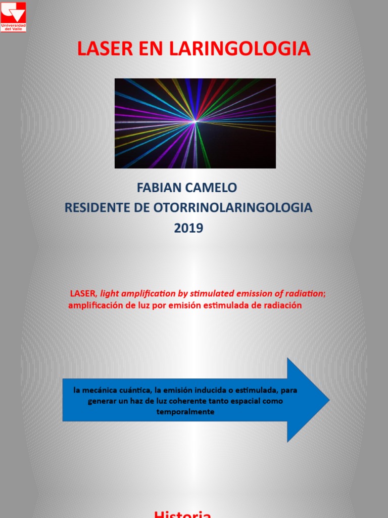 Laser en Laringologia | PDF | Láser | Óptica