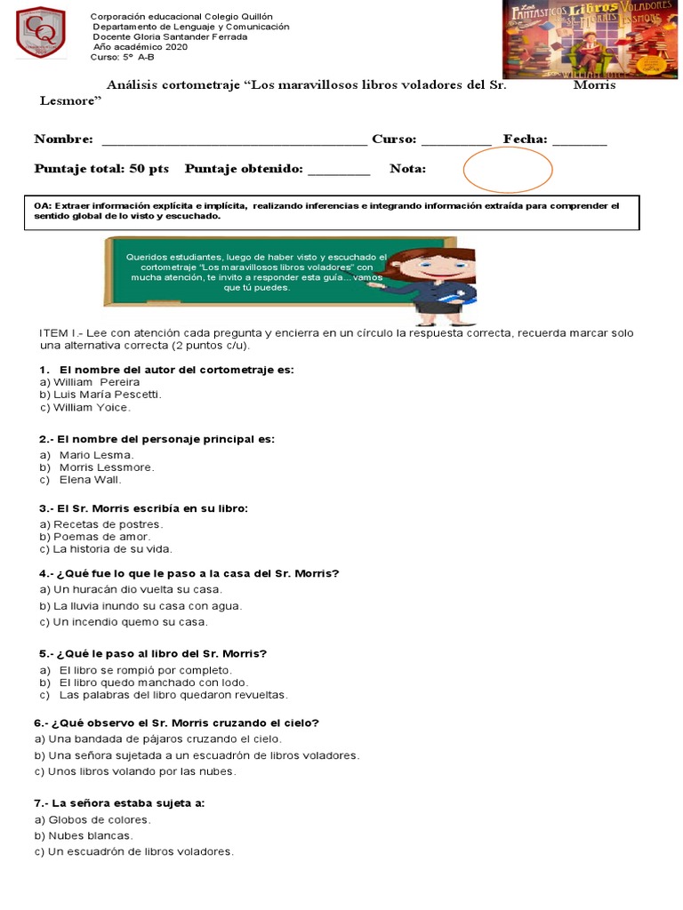 Guía Los Libros Voladores | PDF