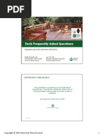 2021 DCA 6 Wood Deck Construction Guide | PDF | Screw | Stairs