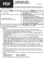 Term 2 Date Sheet | PDF