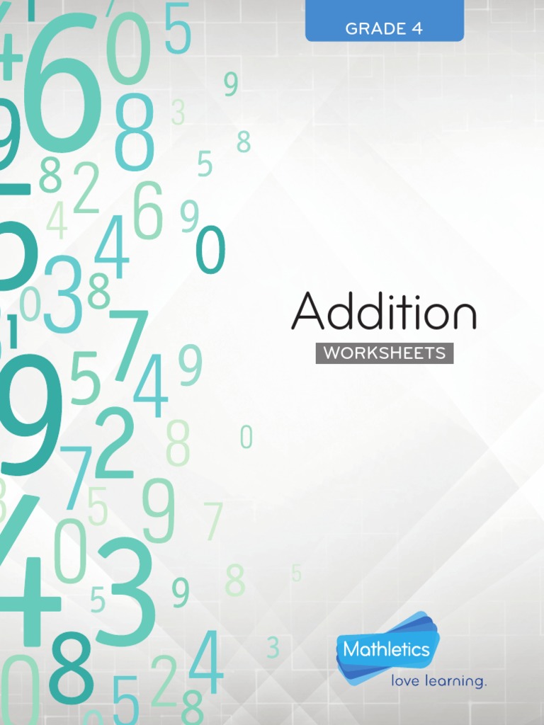 Addition: Grade 4 | PDF | Teaching Mathematics