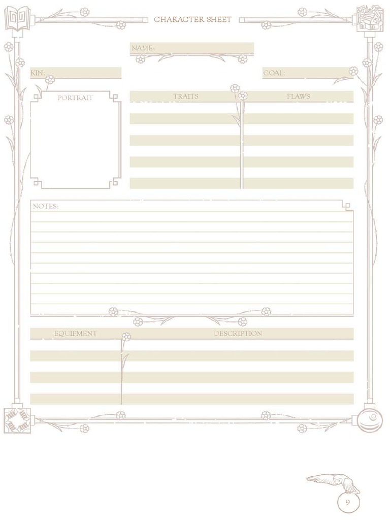 Jim Henson's Labyrinth - The Adventure Game Sheets | PDF