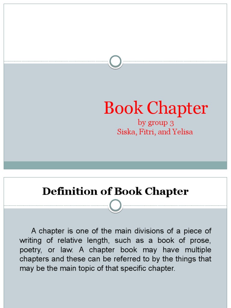 Book Chapter | PDF