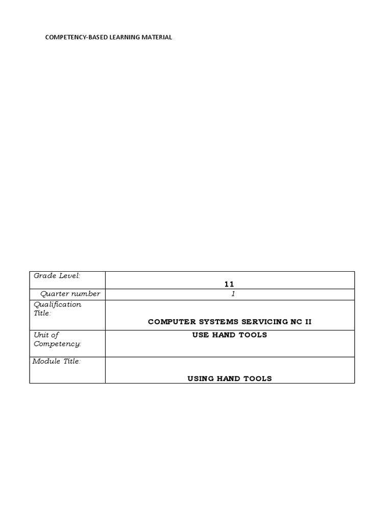 CBLM CSS (UC 1-LO4-Install Application Software) | PDF | Microsoft ...